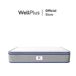 Wellplus [อัดสุญญากาศ] ที่นอนเมมโมรี่โฟมคูลเจล รุ่นVelvety หนา 8นิ้ว3.5ฟุต